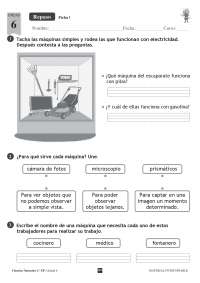 Actividades refuerzo unidad 6 ciencias naturales 1 primaria SM - Docsity
