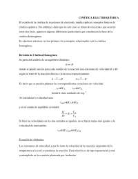 Electrocalatisis conceptos básicos - Docsity