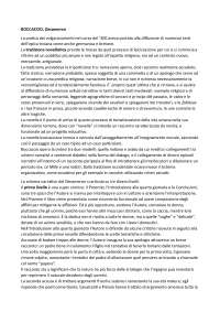 Boccaccio, Decameron: struttura e temi - Docsity