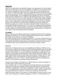 Tacito vita, opere e stile - Docsity
