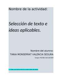 ACTIVIDAD INTEGRADORA 3 - Docsity