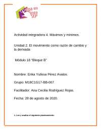 Proyecto integrador 18 - Docsity