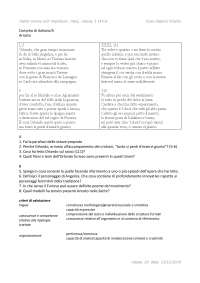 Compito su Ariosto per classi 4° - Docsity