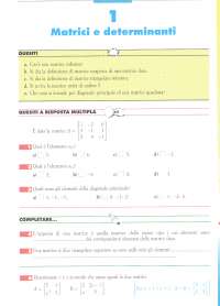 Esercizi matrici e determinanti - Docsity