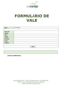 Manual de solicitação de vale - Docsity