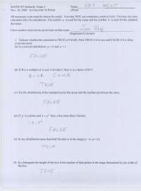 Exam 2 Practice Problems on Fundamentals of Mathematics | MATH 207 ...
