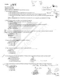 Midterm Exam Questions with Solutions - Resources Geology Lab | GEOL ...