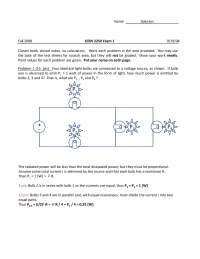 Solutions Exam 1 - Introduction to Circuits and Electronics | ECEN 2250 | Exams Basic ...