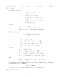 Exam 2 Solutions - Differential Equations for Engineers and Scientists ...