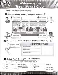 WORKBOOK TIGER 3 UNIT 1 - Docsity