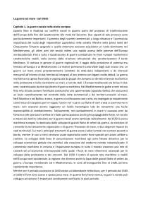 La guerra sul mare - Jan Glete - Docsity