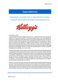 Caso Practico Kelloggs - Docsity