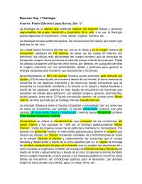 Resumen Capitulo 1 Fisiología de Guyton - Docsity