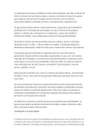 Resumo América Central - Docsity