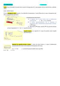 Sintesi argomenti fisica - Docsity