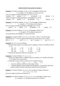 Esercizi informatica di base - Docsity