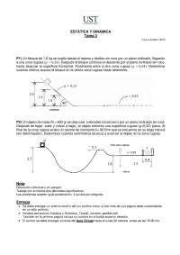 Lab estatica y dinamica - Docsity