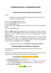 Grammatica Tedesca Coordinate - Docsity