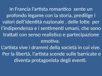 Theodore Gericault, esponente romanticismo Francese - Docsity