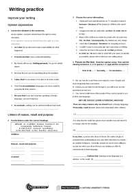 Guía para hacer un writing - Docsity