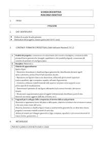 Scheda di progetto esame - Docsity