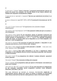 EIPASS 7 MODULI USER- BANCA DATI MODULO 4 | Prove d'esame di Computer Science - Docsity