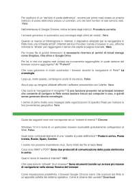 EIPASS 7 MODULI USER- BANCA DATI MODULO 2 | Prove d'esame di Elementi di Informatica | Docsity