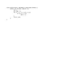Tutorial Codigo Calculadora em Java - Docsity