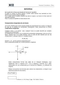 Estatica fisica teoria - Docsity