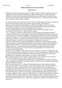 ARTICOLO 19 COSTITUZIONE - Docsity