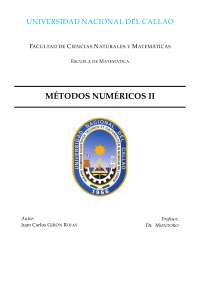 Euler modificado en código de matlab | Monografías, Ensayos de Métodos Numéricos | Docsity