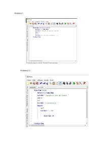 Ejercicio de programacion - Docsity