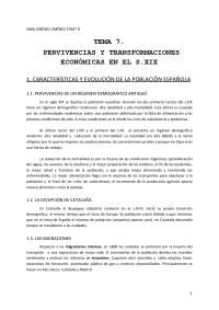 TRANSFORMACIONES ECONÓMICAS Y CAMBIOS SOCIALES EN EL SIGLO XIX Y PRIMER TERCIO DEL SIGLO X - Docsity