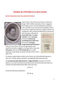 La legge di stevino , fisica - Docsity