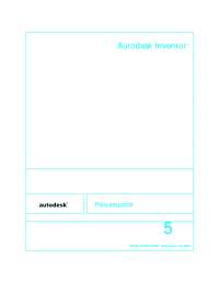 Manual de Inventor para diseñar en un entorno en 3D - Docsity