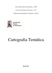 Cartografia tematica | Exercícios Geodésia e Cartografia | Docsity
