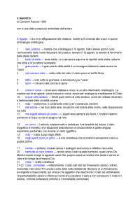 X Agosto, Giovanni Pascoli | Appunti di Italiano | Docsity