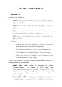 Géneros cinematográficos - Docsity