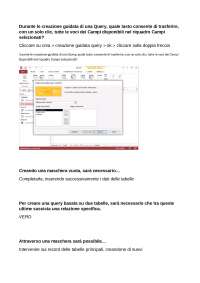 SOLUZIONI EIPASS PROGRESSIVE MODULO 4 | Panieri di Elementi di Informatica | Docsity