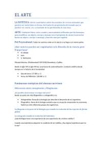 El Arte y su filosofia - Docsity