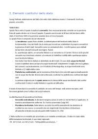 Elementi costitutivi dello stato - Docsity