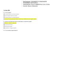 Paniere Fondamenti di ingegneria Economico-Gestionale prof. Micozzi ...