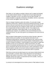Dualísme ontológic redaccion de platon - Docsity