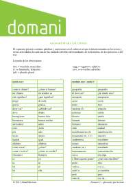 Glosario domani italiano - Docsity