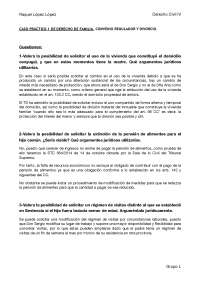 Caso práctico derecho civil - Docsity