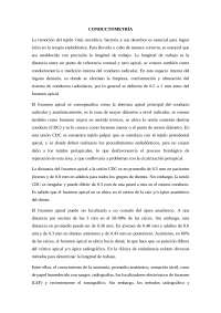 Conductometría significado tratamiento - Docsity