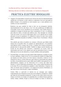Práctica Electric Boogaloo - Docsity