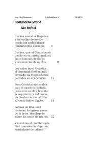 Romancero gitano.... - Docsity