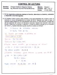 Ejercicios de funciones - Docsity