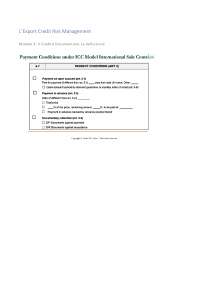 Master in Global Marketing, Comunicazione & Made in Italy - L’Export Credit Risk Management ...